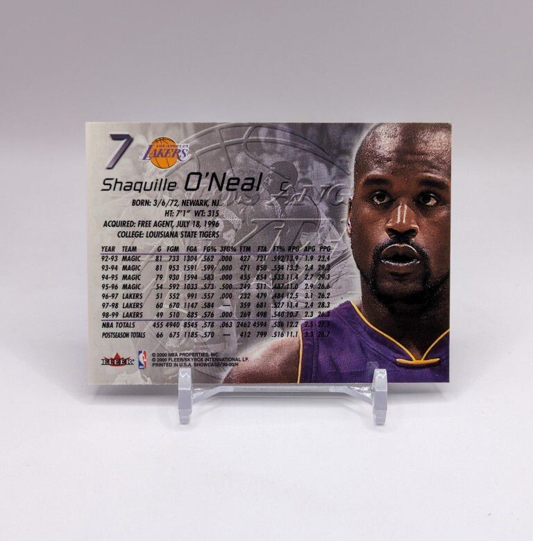 Shaquille O’Neal 99-2000 HOLO Fleer #7 Shaq Excellent | eBay