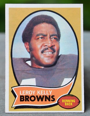 1970 Topps 20 Leroy Kelly Cleveland Browns Football Card, Great Card | eBay