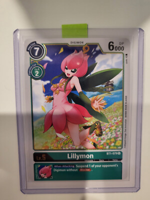 Digimon Card Game TCG - Lillymon BT1-079 - Rare - NM | eBay Australia