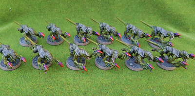 Tyranids Termagant Brood 12 x well painted plastic models Warhammer 40k ...