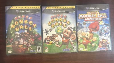 NINTENDO GAMECUBE SUPER MONKEY BALL 3 Games Bundle CIB Tested | eBay