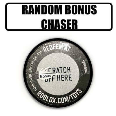 Roblox BONUS CHASER TOY CODE⚡️ (RANDOM SERIES) sent in messages📧 | eBay