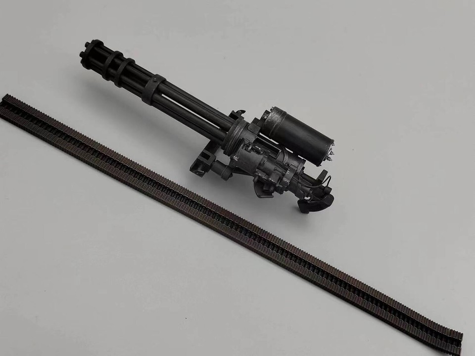 Hottoys HT DX10 1/6 Scale Terminator 2 T800 Arnold Gatling Gun Model | eBay