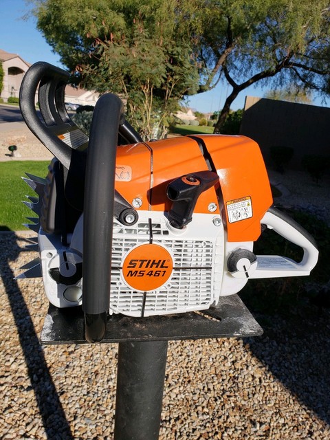 STIHL MS 461 R Gas Chainsaw - Orange/White for sale online | eBay