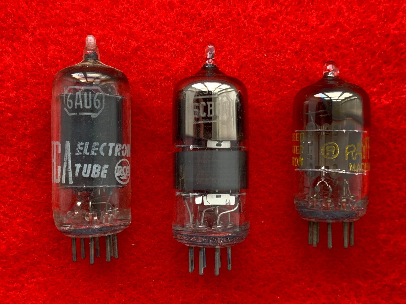 6AU6 6CB6 6AL5 5654 (6AK5) 6136 (6AU6) Vacuum tubes TESTED | eBay