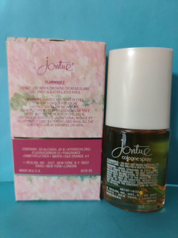 JONTUE Cologne Spray by Revlon 1.15 fl oz ~ NEW in BOX | eBay