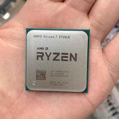 Compatible AMD Ryzen 7 5700X Desktop CPU R7 5700X Socket AM4 3.4 GHz 8 ...