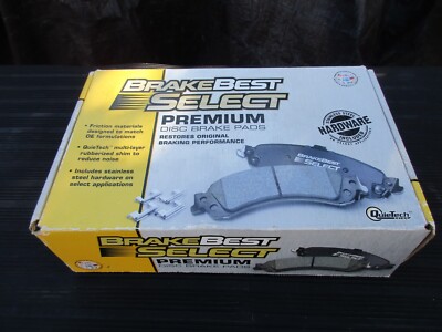 Brake Best Select Premium Ceramic Disc Brake Pads SC537 ~ 4 Pieces Plus ...