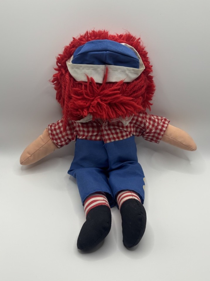 1987 Playskool Raggedy Andy Rag Boy Doll 12" Hasbro | eBay