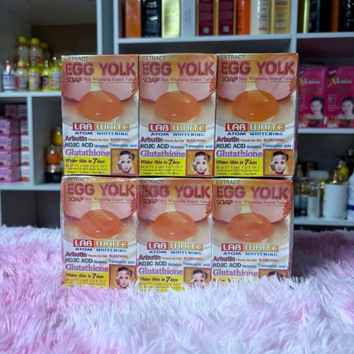 💯 Extract Egg Yolk Soap Face & Body. Lab White Arbutin & Kojic | eBay