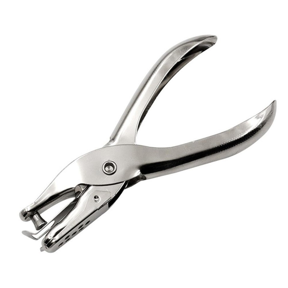 New Practical Hole Puncher Tool Punch 130mm 2pcs 6mm/3mm Punch Diameter ...