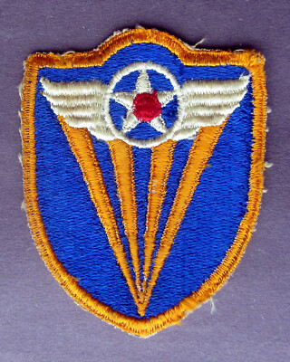 4th AIR FORCE USAAF SHOULDER PATCH - CUT EDGE - NO GLOW - WORN | eBay