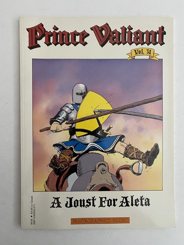 Prince Valiant Vol. 31 A Joust For Aleta First Printing Hal Foster ...