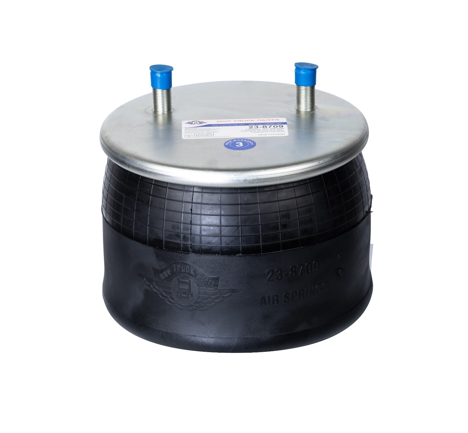 PAIR of Air Springs Replaces Firestone W01-358-8709/ Hendrickson S ...