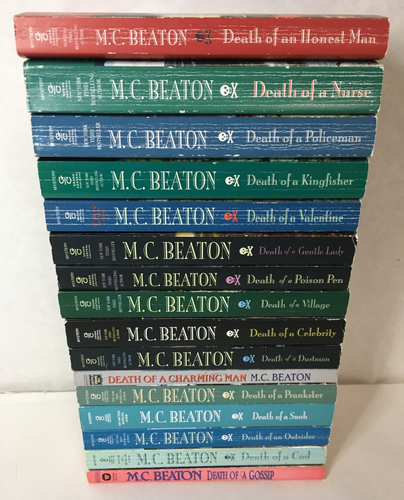 Huge Lot of 16 Hamish Macbeth Mystery Series Books by M.C. Beaton ...