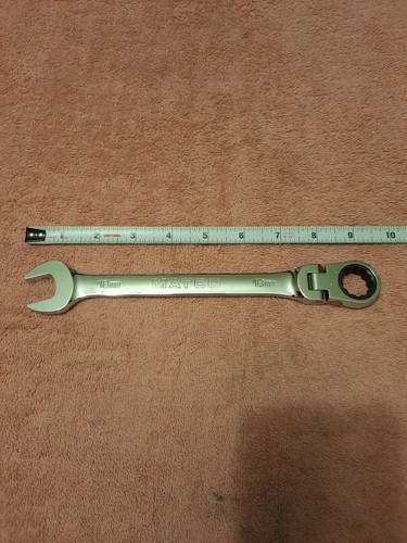Matco Tools 18 Mm Flex Head Ratchet Combination Wrench | eBay