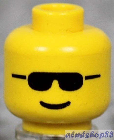 LEGO - MALE Minifigure Heads - PICK YOUR STYLE - Yellow Flesh Faces ...