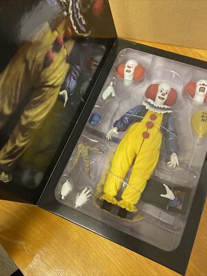 Pennywise the Clown Stephen King 1990 IT The Movie 7" Version 2 Figure ...
