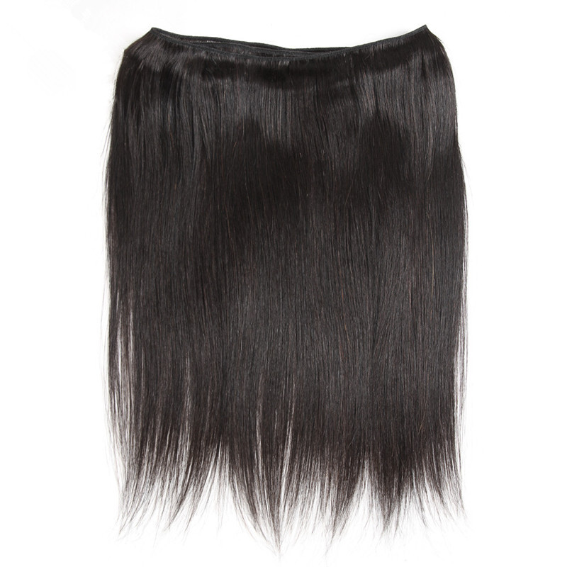 10 INCH - 42 INCH 10A Straight Wave Real Remy Human Hair Weft ...