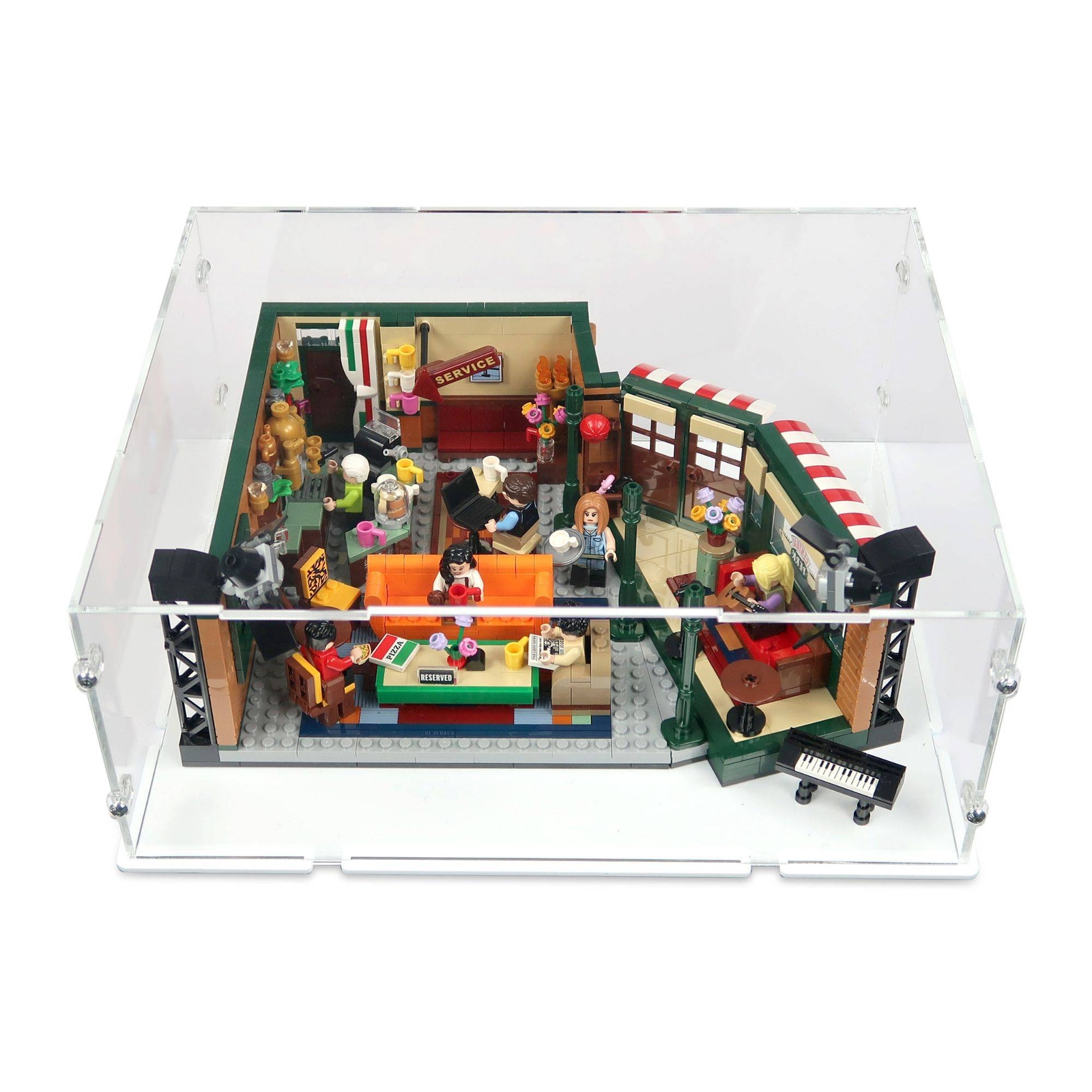 Acrylic Perspex Model Display Case For LEGO 21319 Friends TV Series ...
