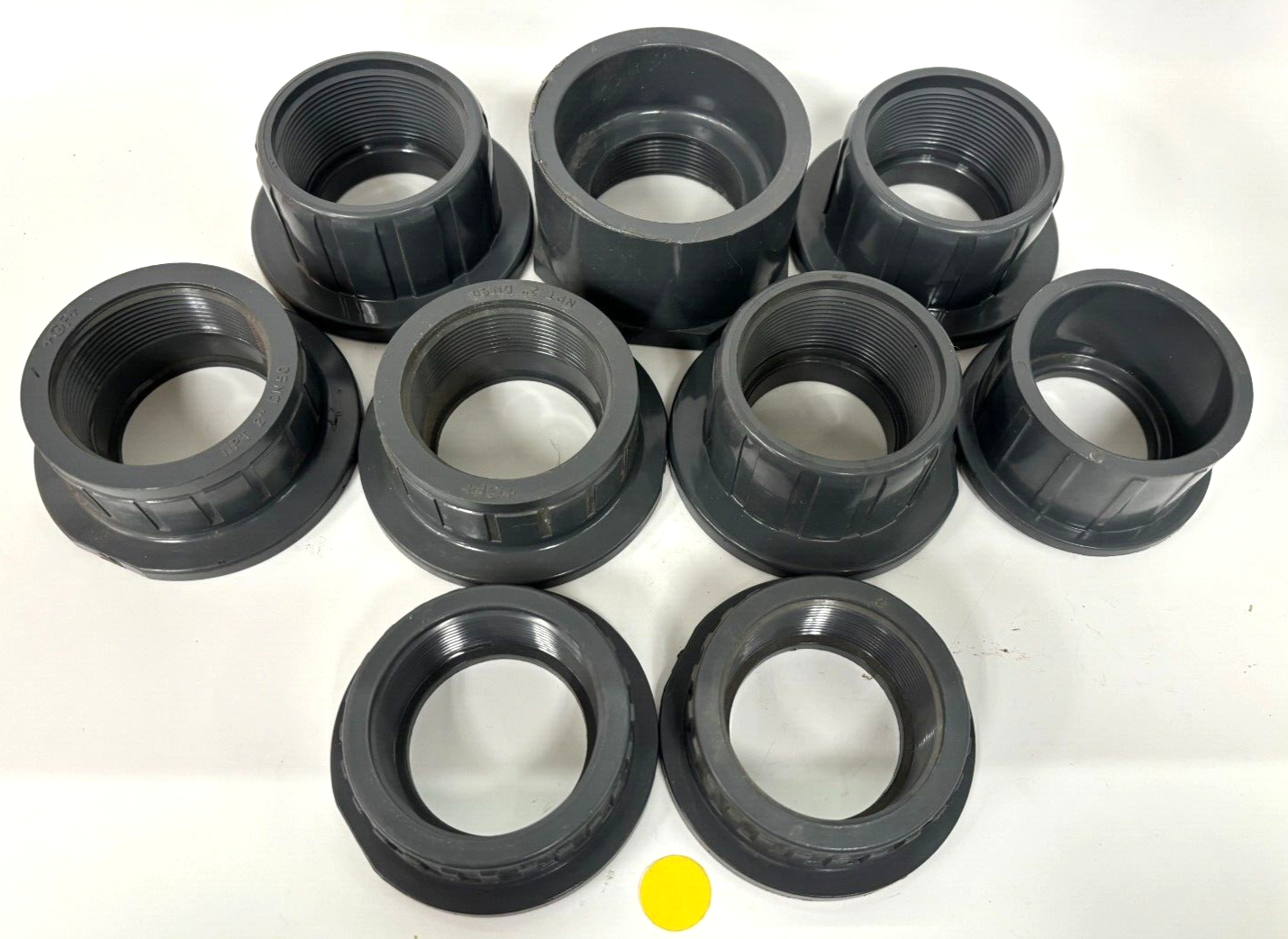 ASSROTED LOT OF PVC THREADED END CONNECTORS (9 COUNT) | eBay