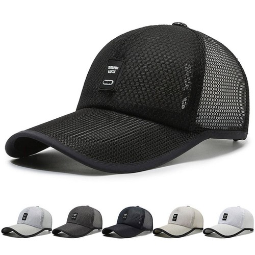 Quick Dry Baseball Caps Adjustable Golf Dad Hat Sunscreen Hats Men ...