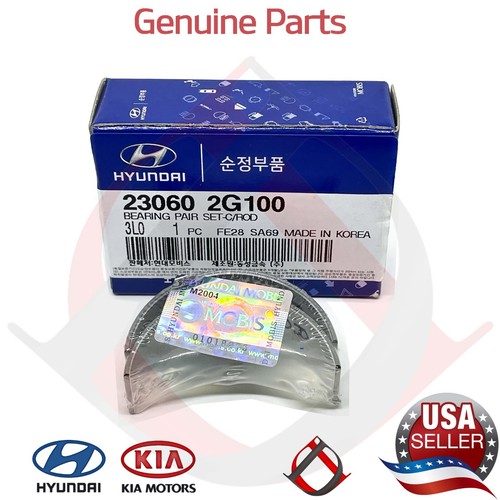 GENUINE Std CONNECTING ROD BEARING SET 8 PCS 230602G100 For Selected ...