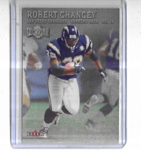 2000 Fleer Metal Football #128 Robert Chancey San Diego Chargers | eBay