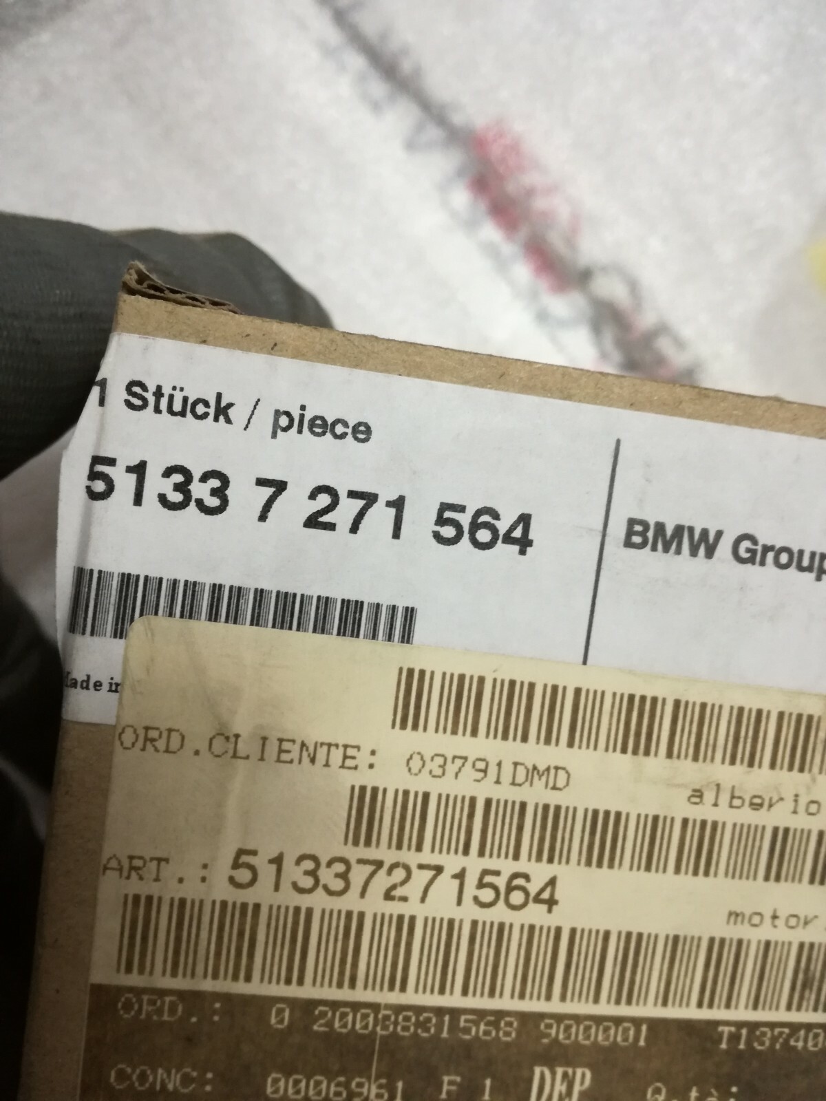 51337271564 Motorino alzacristallo ant./post. destro -ORIGINALE- BMW 5 ...