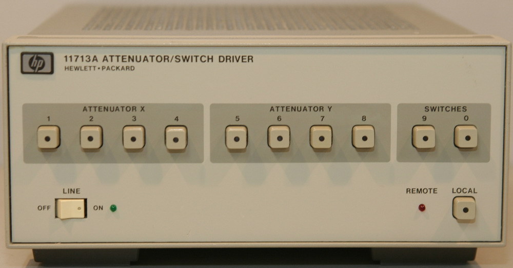 Agilent / HP 11713A Attenuator/Switch Driver (#2) | eBay