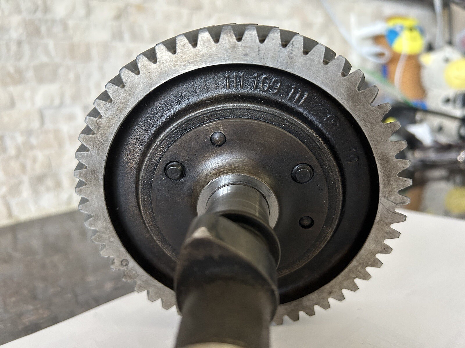 Porsche 356 A B Camshaft w/ Gear Bolts ORIGINAL ‘O’ Timing Gear CAM | eBay