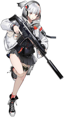 MSBS Girls Frontline Anime Weatherproof Sticker 6" Car Decal | eBay