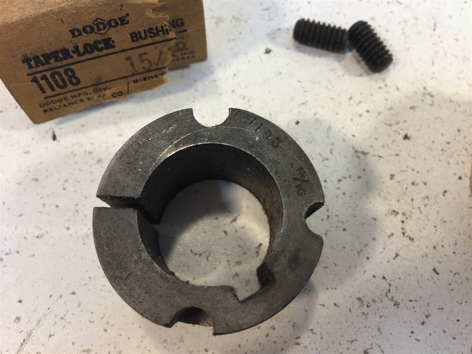 Dodge 1108 X 1 Taper Lock Bushing for sale online | eBay