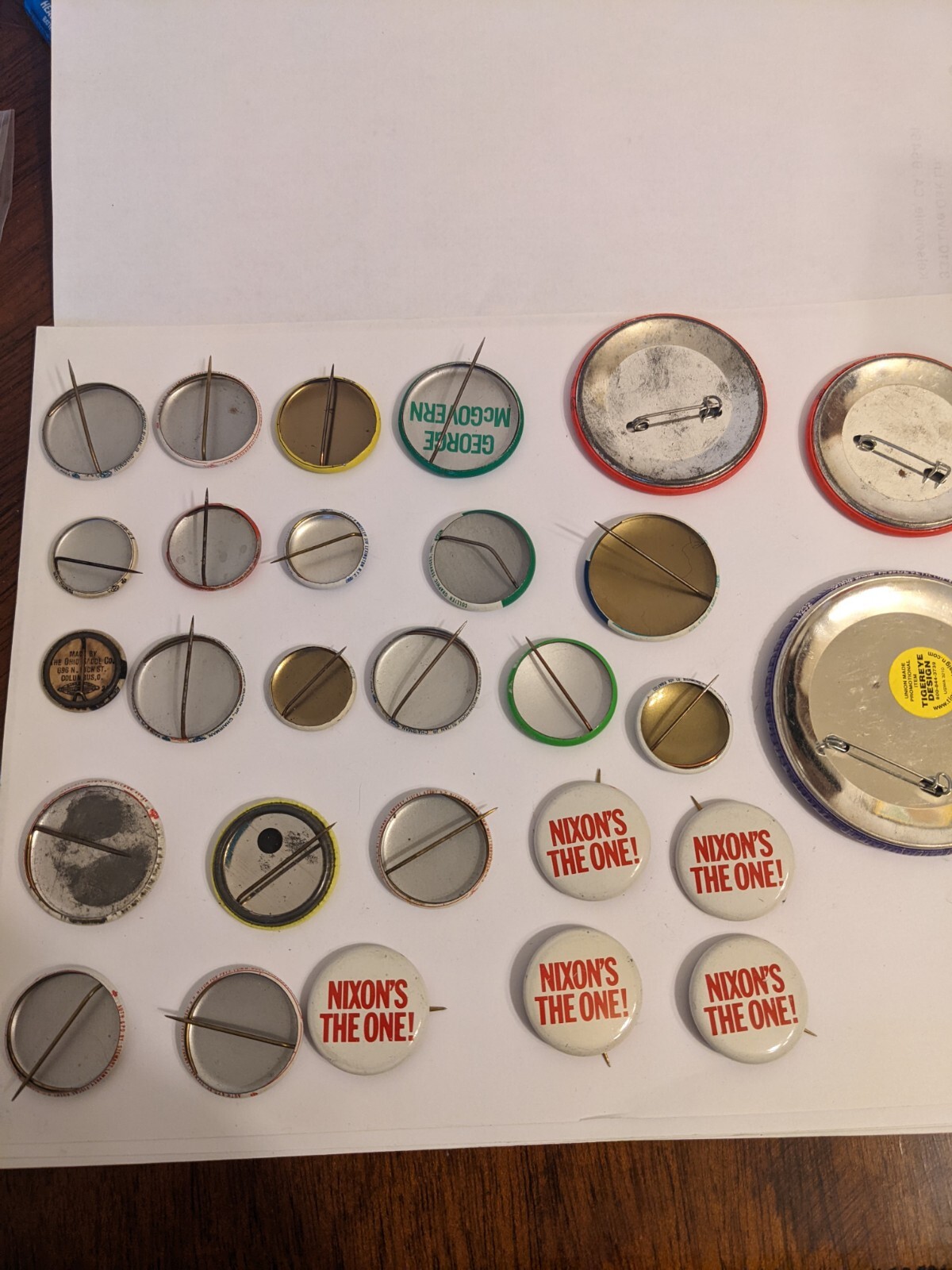 Large LOT of Political Campaign Buttons Pins | eBay