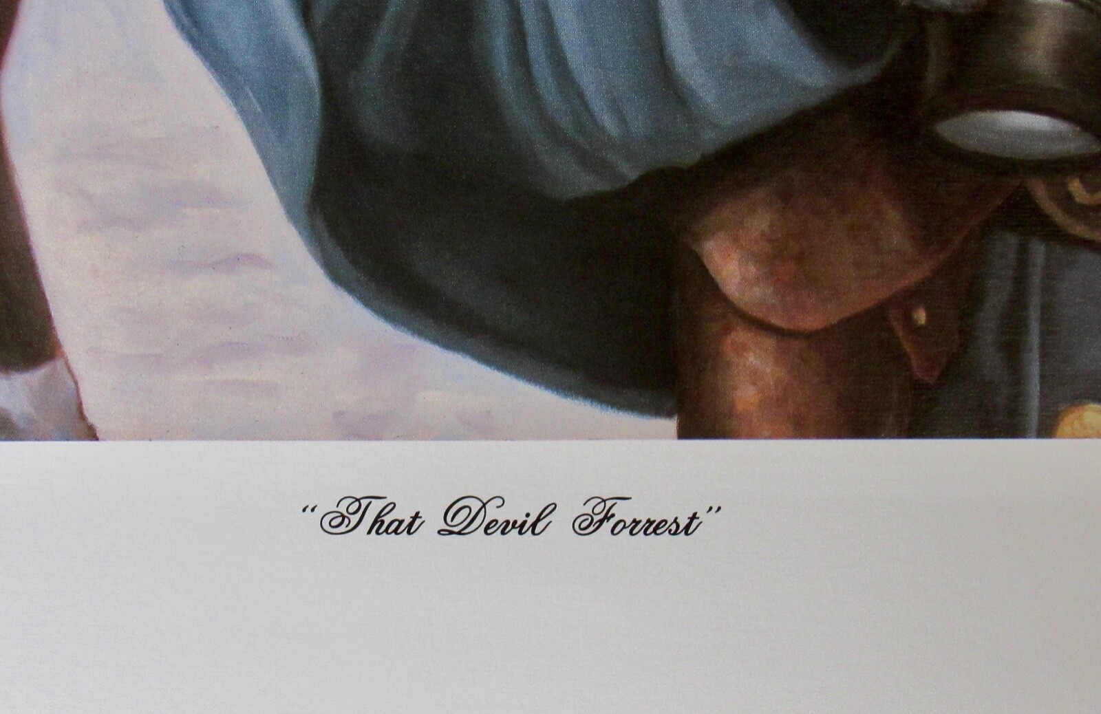 Robert Wilson - That Devil Forrest - Civil War Print - MINT - Unframed ...