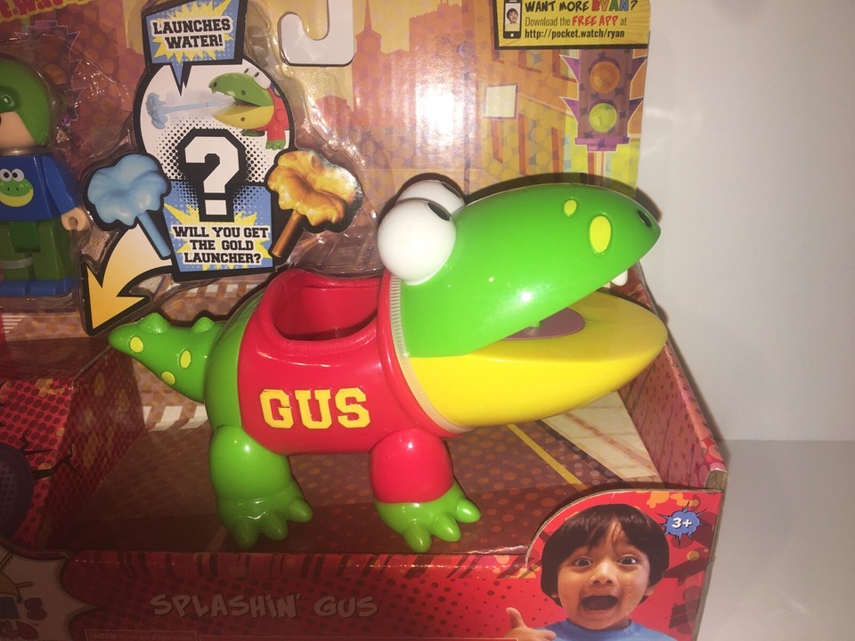 Ryans World Splashin Gus Action Figure With Surprise Launcher | eBay