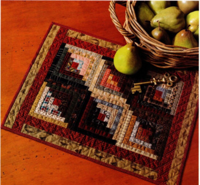 Prairie Cabin Mini Quilt Pattern Pieced JM | eBay