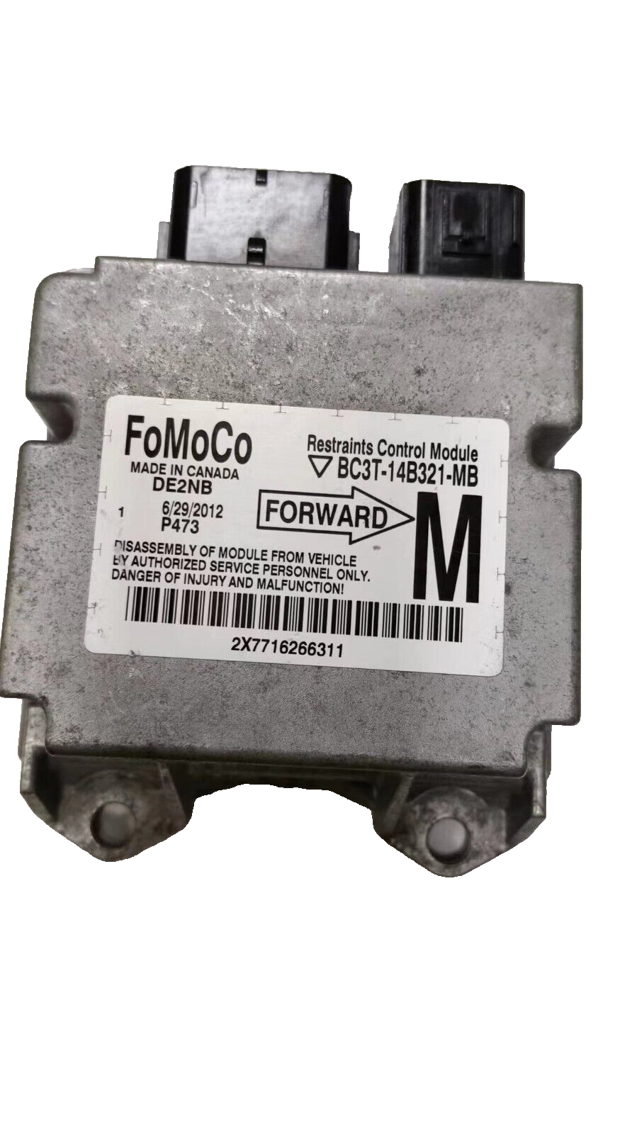Control MODULE Restraints For Ford F250 F350 F550 OEM ECU BC3T-14B321 ...