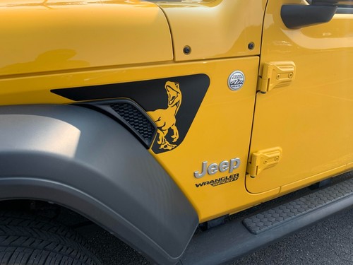Dinosaur Jurassic vent decals Fit 2018-2022 Jeep Wrangler Sahara ...