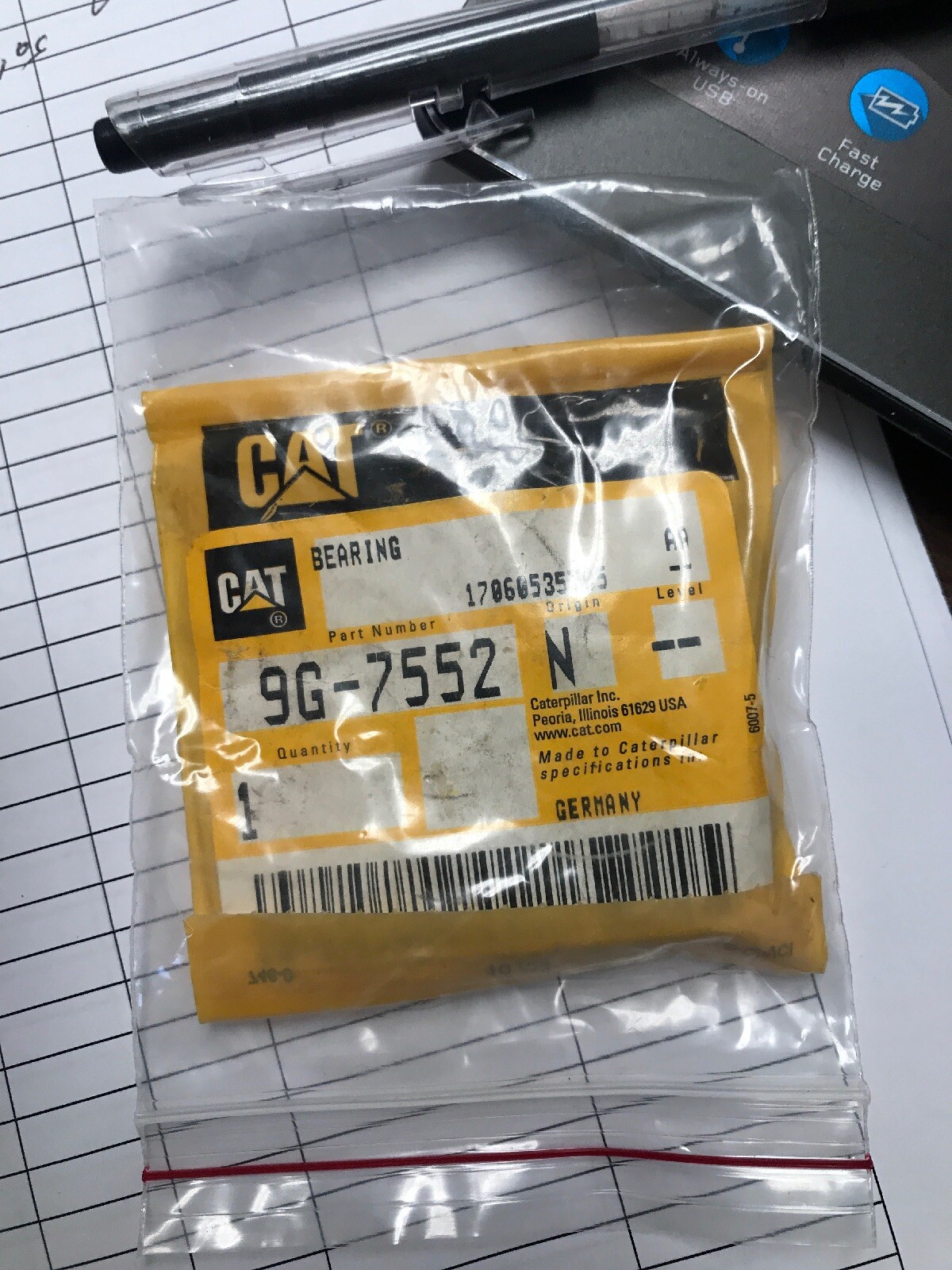 9G7552 9G-7552 Cat Bearing | eBay