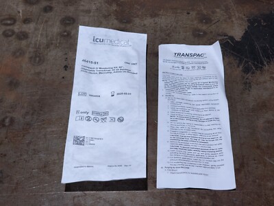 ICU Medical Transpac IV monitoring kit 46415-51 | eBay