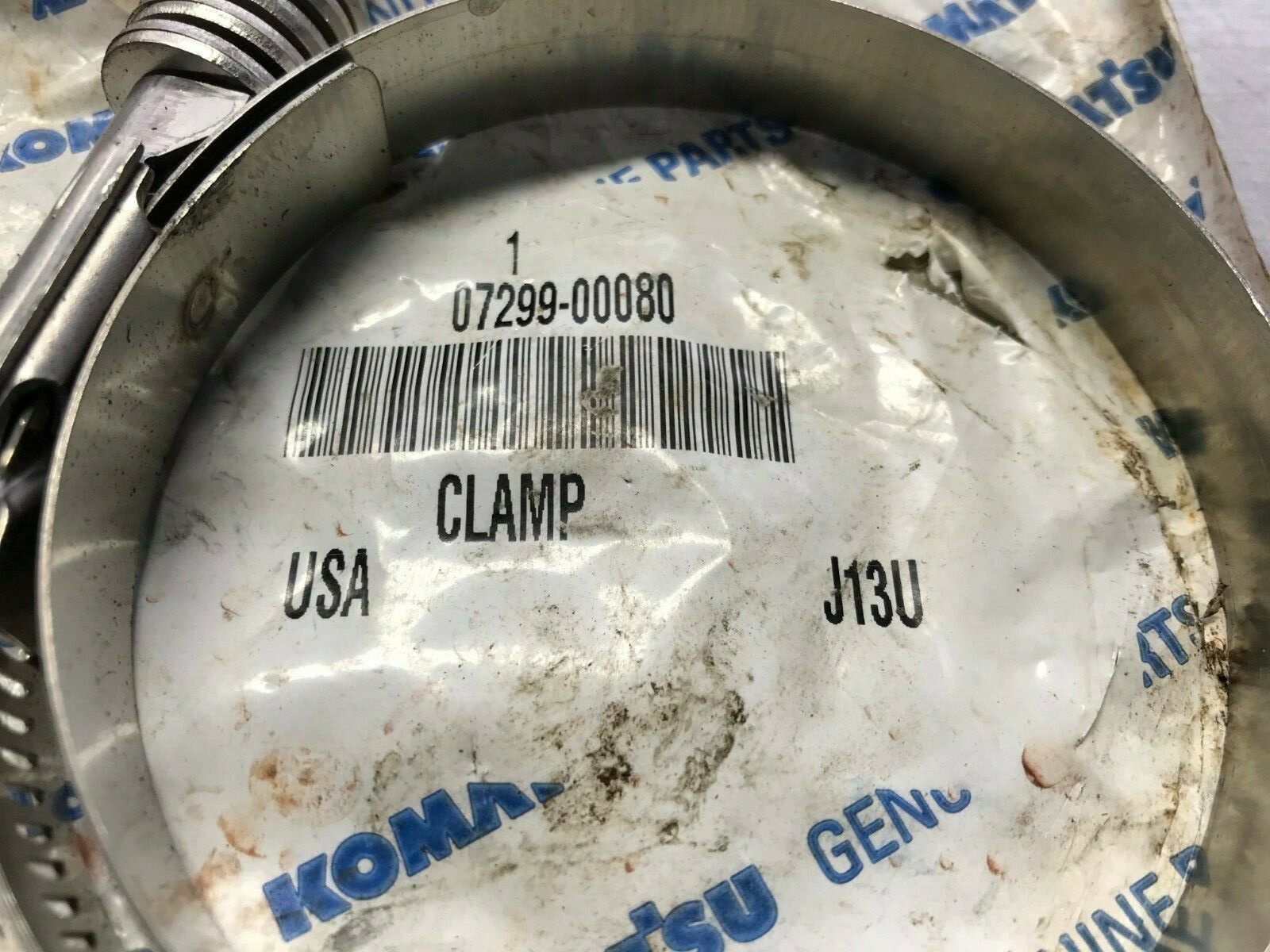 07299-00080 Genuine OEM KOMATSU Dresser CLAMP 0729900080 | eBay