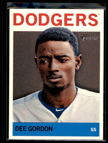 2013 Topps Heritage Dee Gordon #154 Los Angeles Dodgers | eBay