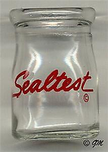 Super Nice Sealtest Dairy 3/4 oz. Creamer Bottle Letters | eBay