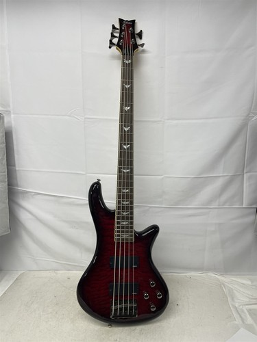 Schecter Diamond Series Stiletto Extreme-5 5-String Red Burst Bass ...