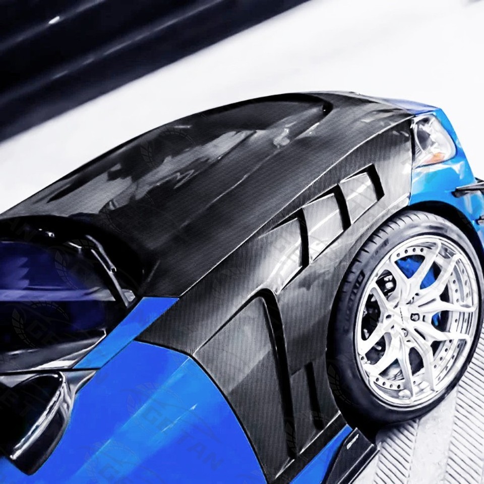 For Nissan 400Z 22-25 RZ34 Carbon Fiber C style Front Side Vented ...