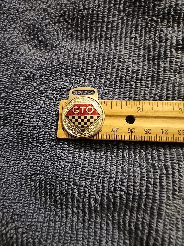 Pontiac GTO Keychain Medallion with GTO Diamond Logo Vintage | eBay