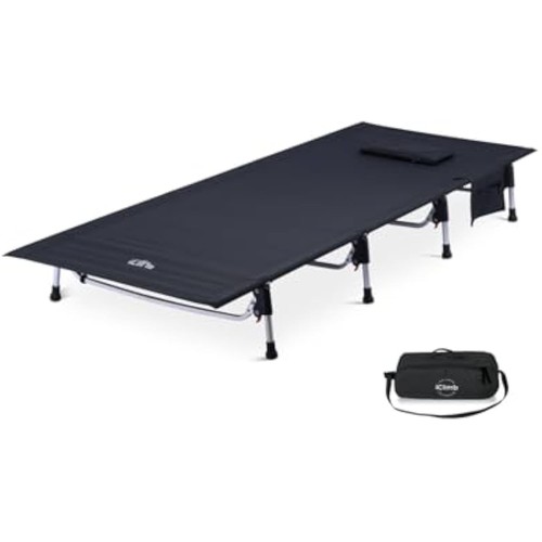Super easy assemble folding cot ultralight compact heavy duty with car ...