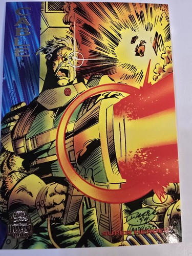 1994 Marvel Universe CABLE #94 Card Super Heroes X-Force EXC - PACK ...