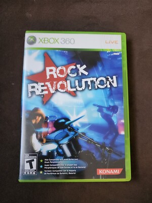 Rock Revolution Xbox 360 Live Used Complete With Manual Fast Shipping ...